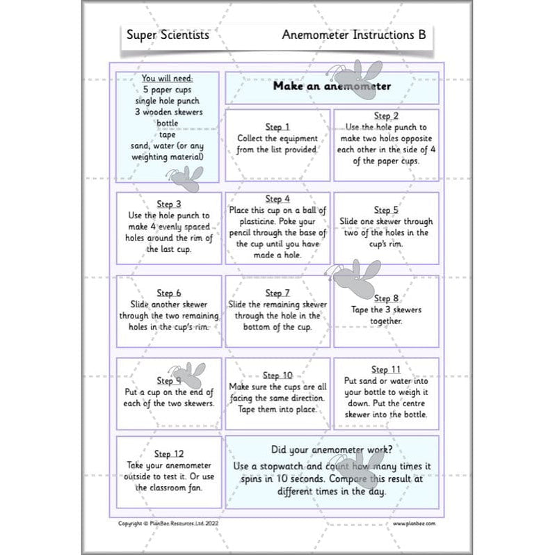 Super Scientists Year 2 Working Scientifically | PlanBee