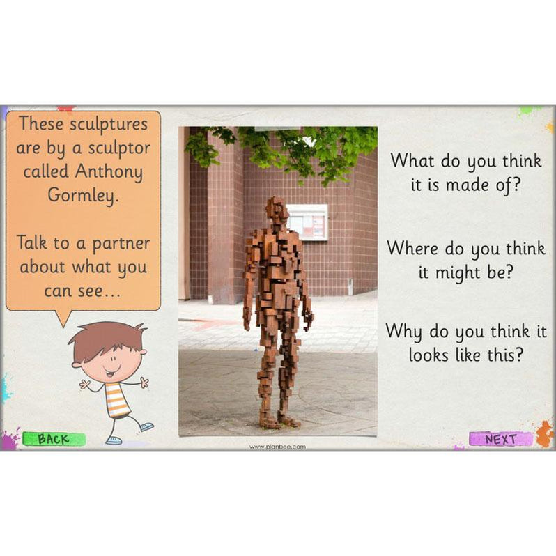 Super Sculptures KS1 Art Lessons by PlanBee