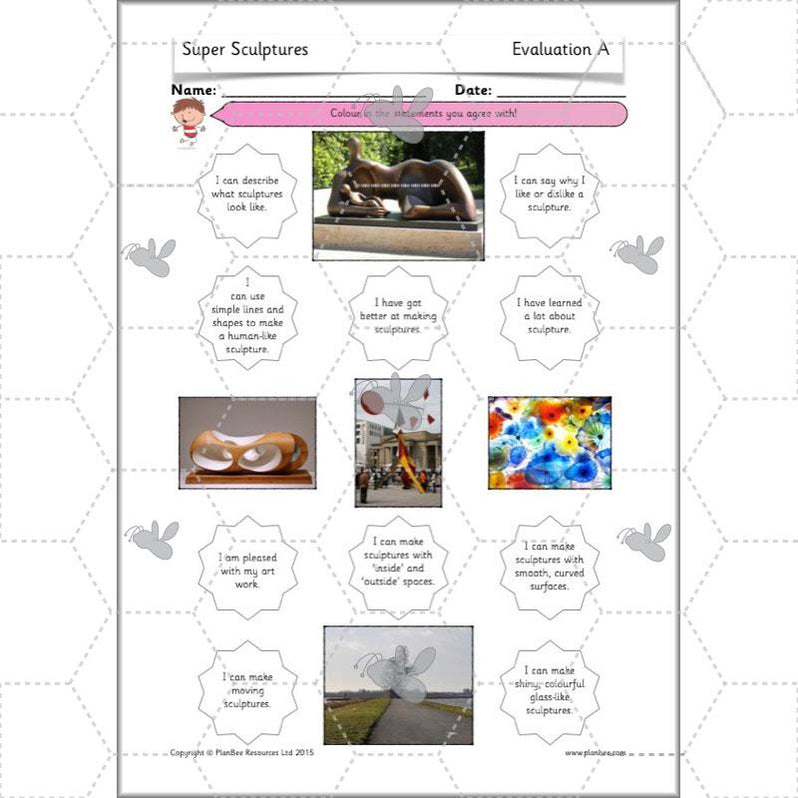 Super Sculptures KS1 Art Lessons by PlanBee