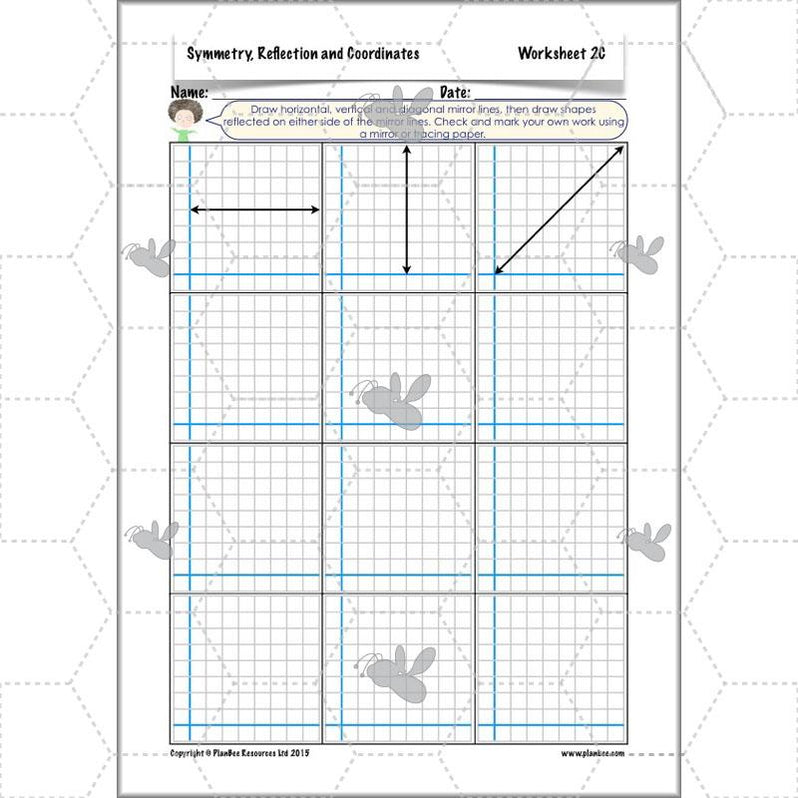 Symmetry, Reflection & Coordinates Year 5 Maths — PlanBee