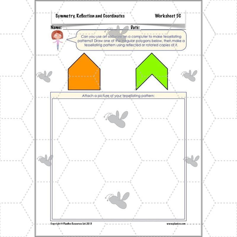 Symmetry, Reflection & Coordinates Year 5 Maths — PlanBee