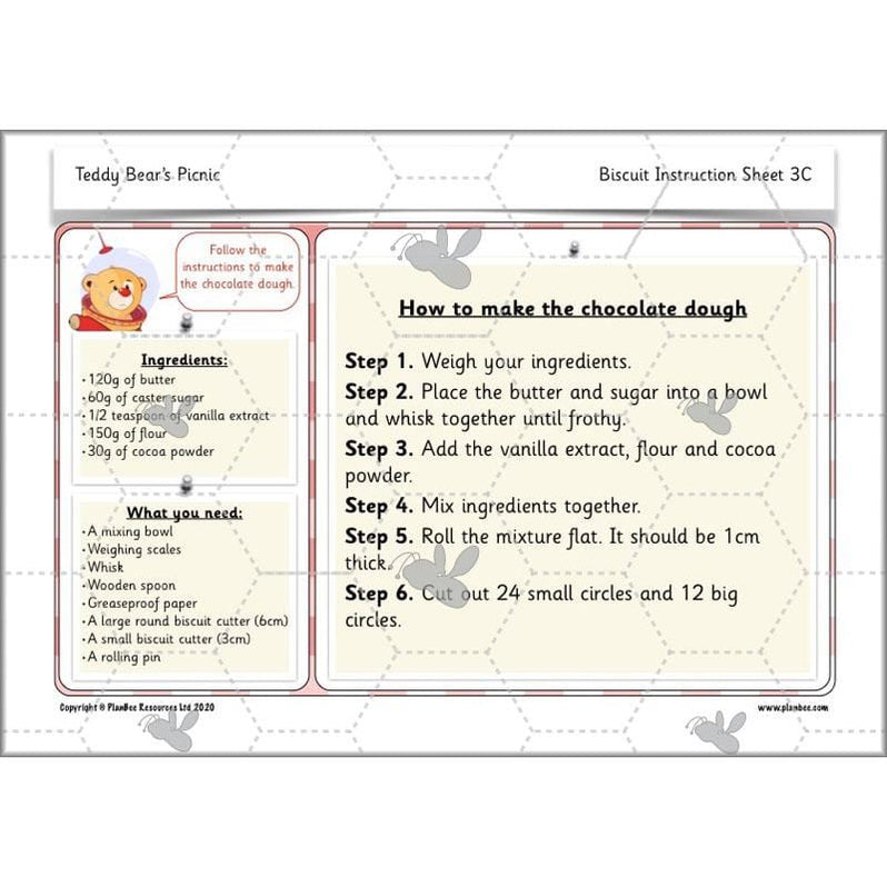 Teddy Bears Picnic Ideas and DT Lessons by PlanBee