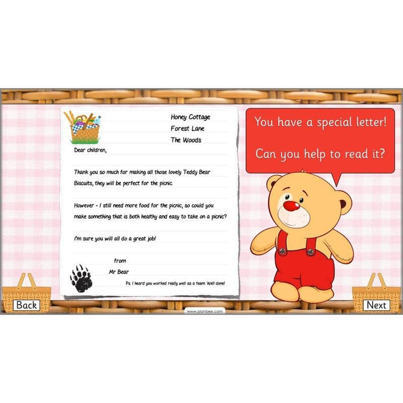 Teddy Bears Picnic Ideas and DT Lessons by PlanBee