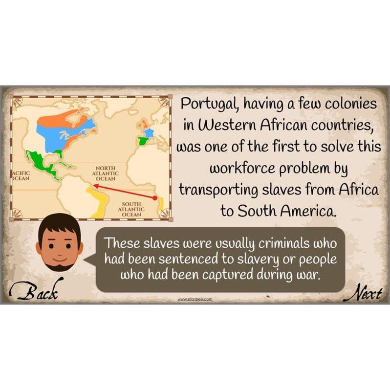 The Atlantic Slave Trade | Slavery KS2 History by PlanBee