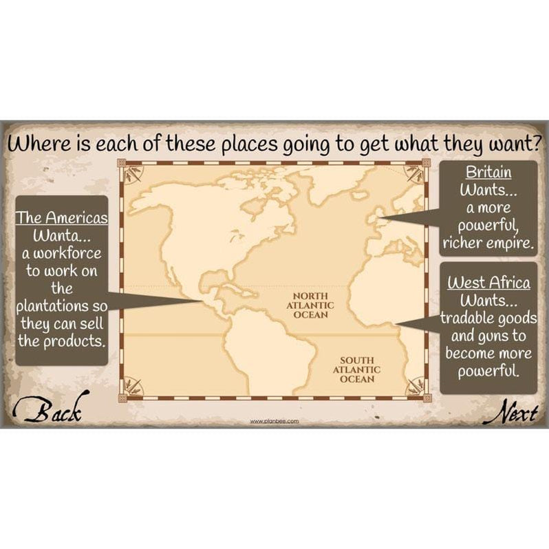 The Atlantic Slave Trade | Slavery KS2 History by PlanBee