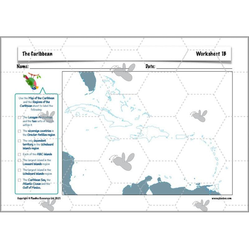 Caribbean Geography KS2 Planning Pack by PlanBee