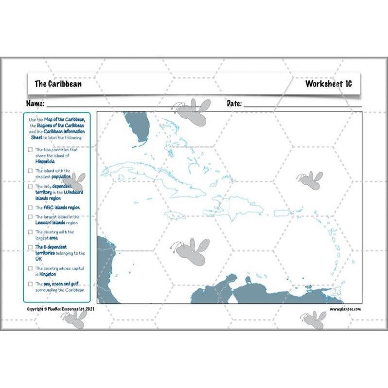 Caribbean Geography KS2 Planning Pack by PlanBee