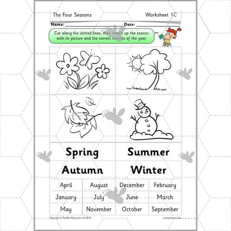 The Four Seasons KS1 Lesson Plans & Worksheets by PlanBee