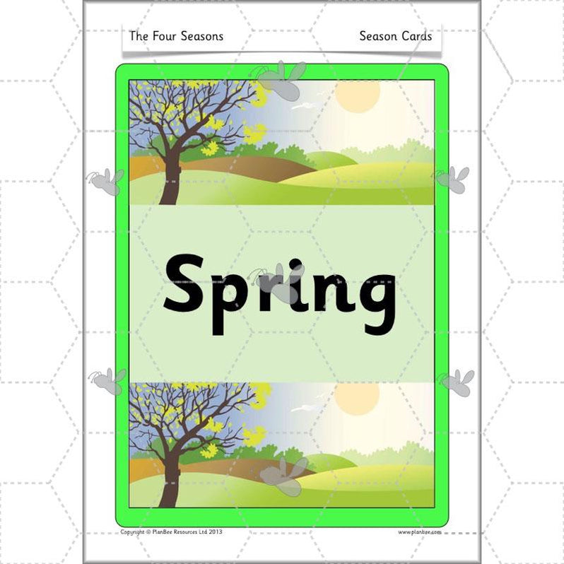 The Four Seasons KS1 Lesson Plans & Worksheets by PlanBee