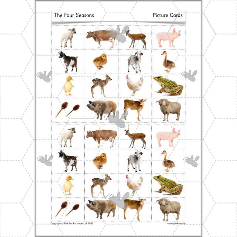 The Four Seasons KS1 Lesson Plans & Worksheets by PlanBee