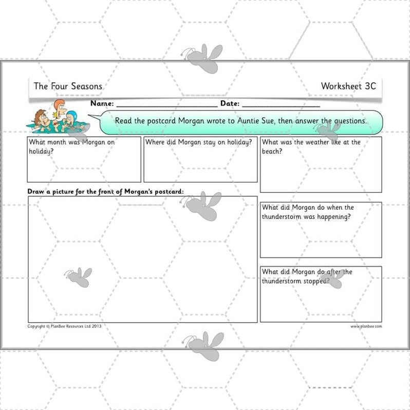 The Four Seasons KS1 Lesson Plans & Worksheets by PlanBee