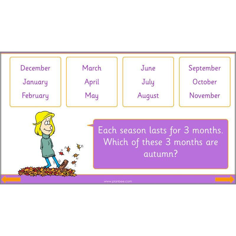 The Four Seasons KS1 Lesson Plans & Worksheets by PlanBee
