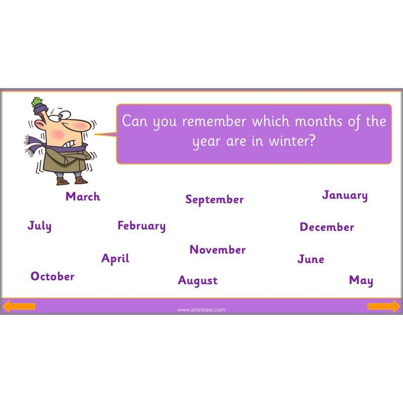 The Four Seasons KS1 Lesson Plans & Worksheets by PlanBee