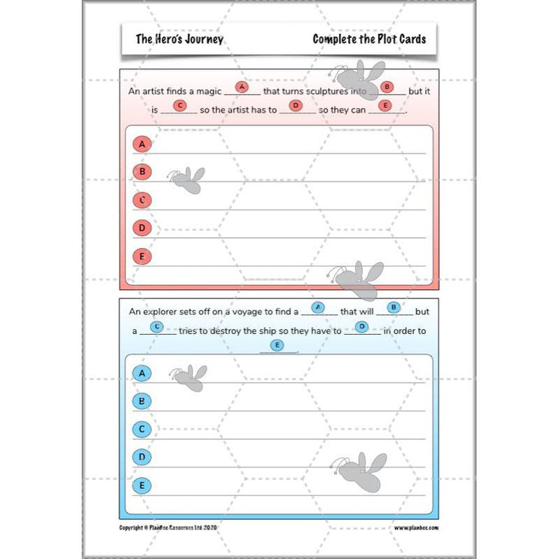 Year 6 KS2 Story Writing Lesson Planning Pack by PlanBee