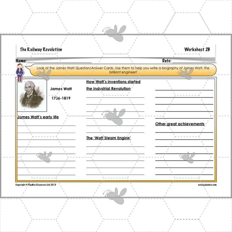 The Railway Revolution: Industrial Revolution KS2 PlanBee