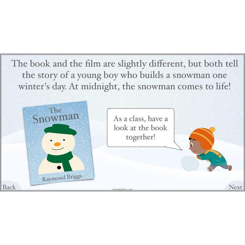 The Snowman Activities Year 3 English lessons by PlanBee