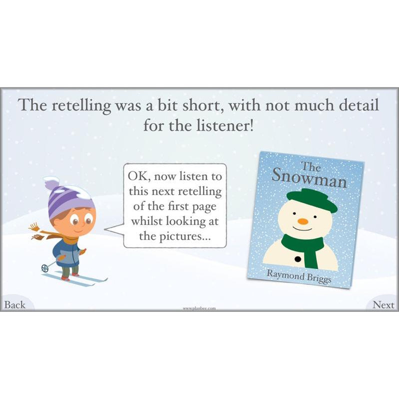 The Snowman Activities Year 3 English lessons by PlanBee