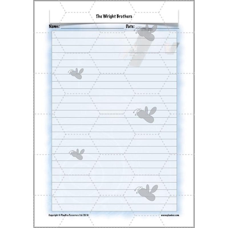 The Wright Brothers Lesson Plans by PlanBee