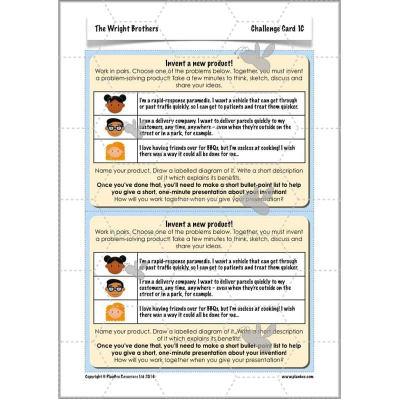 The Wright Brothers Lesson Plans by PlanBee