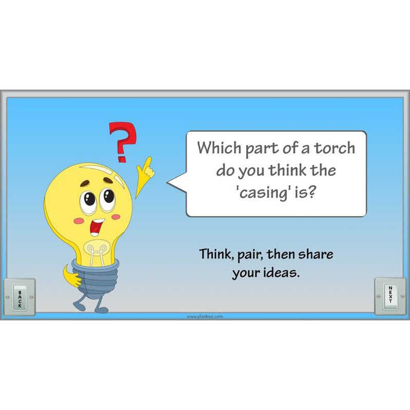 Torches KS2 Year 4 DT PDF lesson pack by PlanBee