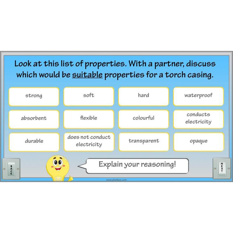 Torches KS2 Year 4 DT PDF lesson pack by PlanBee