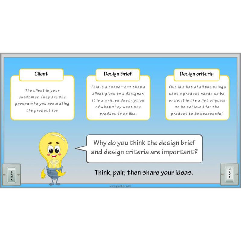 Torches KS2 Year 4 DT PDF lesson pack by PlanBee