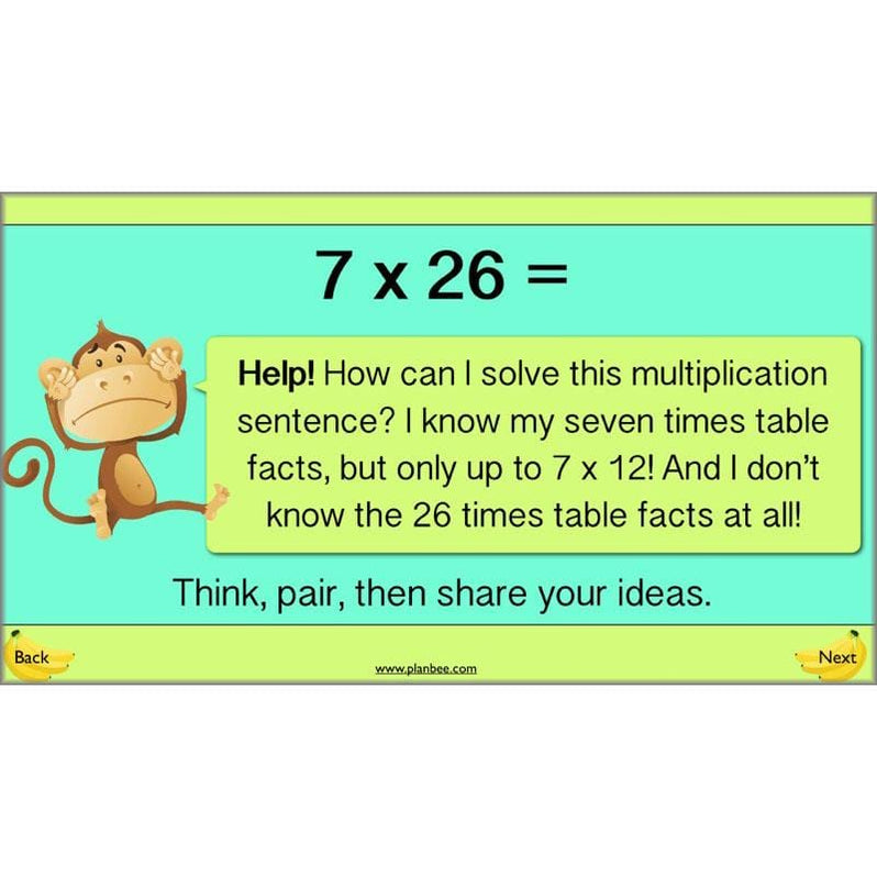 Using Multiplication and Division Year 4 Maths by PlanBee