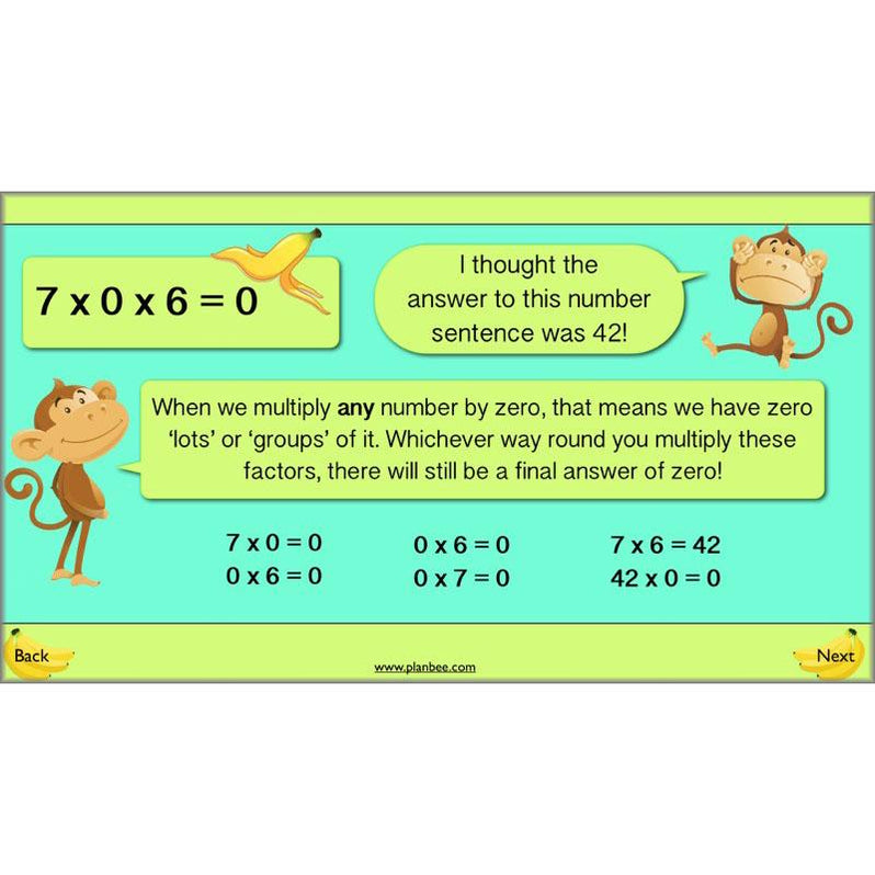Using Multiplication and Division Year 4 Maths by PlanBee