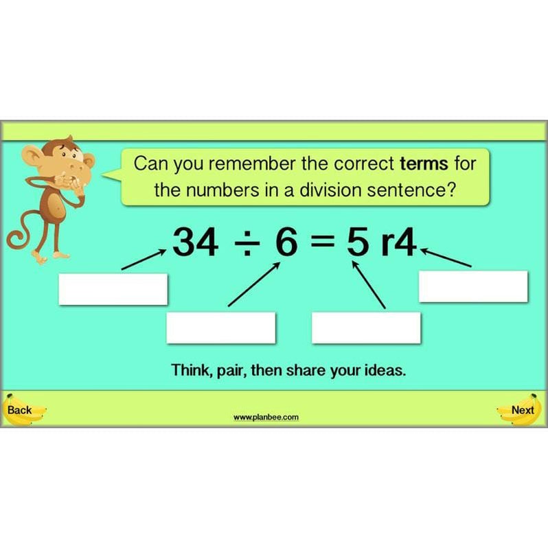 Using Multiplication and Division Year 4 Maths by PlanBee