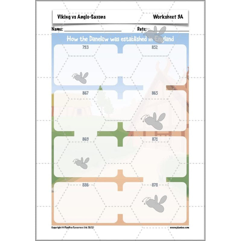 Vikings and Anglo Saxons KS2 Planning Pack by PlanBee