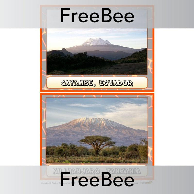 FREE Volcano Display KS2 Cards | Geography Resources — PlanBee