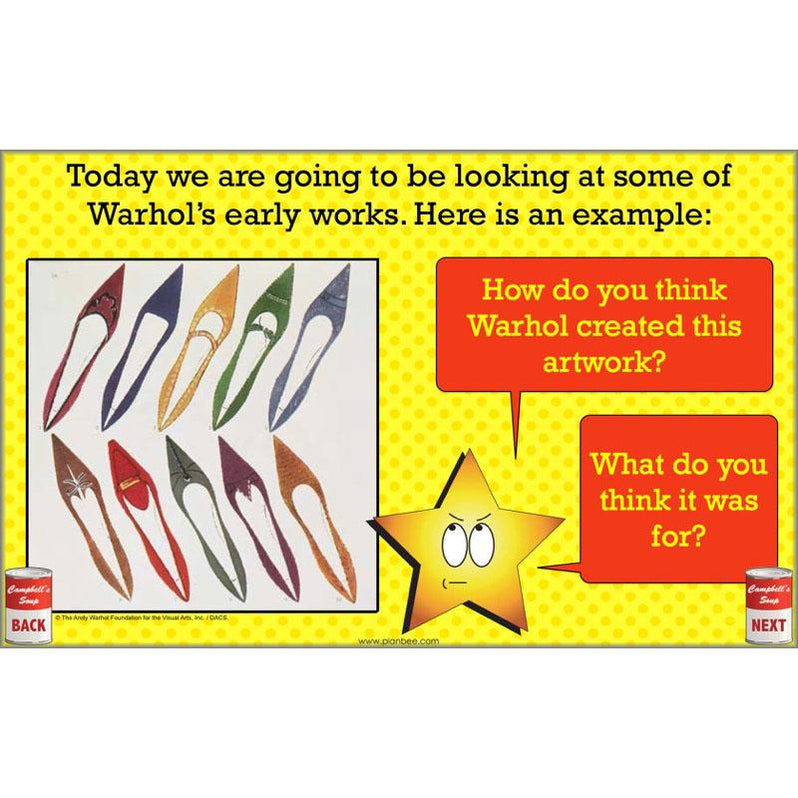 Andy Warhol KS2 Art Lessons The Pop Art Movement | PlanBee