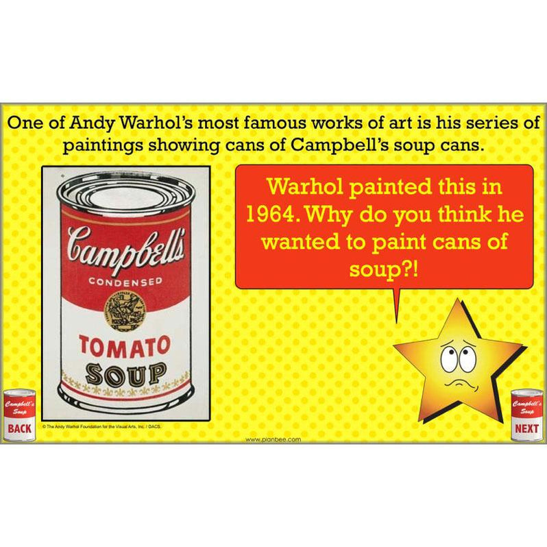 Andy Warhol KS2 Art Lessons The Pop Art Movement | PlanBee