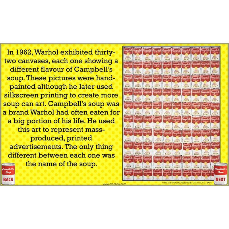 Andy Warhol KS2 Art Lessons The Pop Art Movement | PlanBee