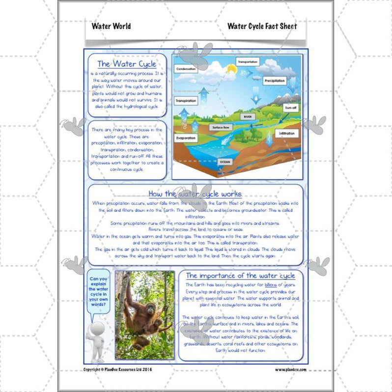 Water World Rivers and Coasts KS2 Geography Pack by PlanBee
