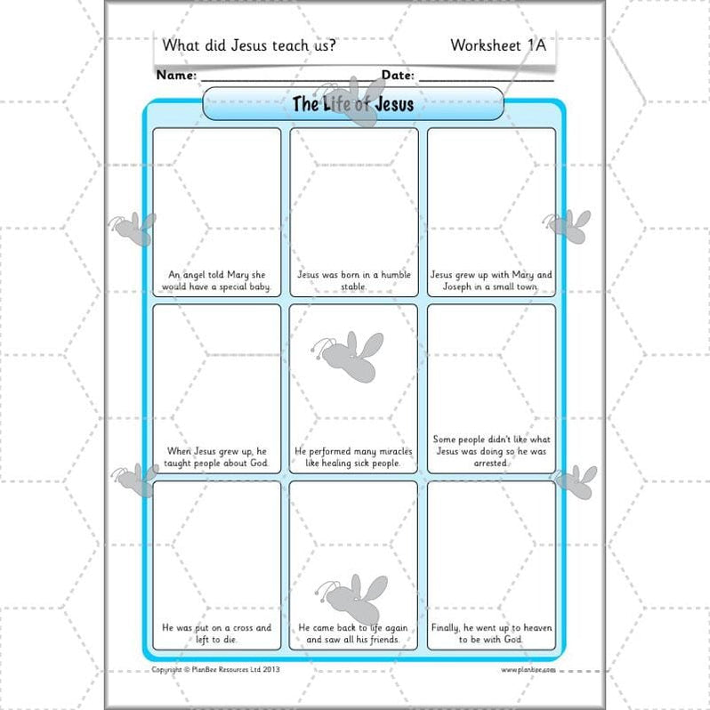 What did Jesus teach us? KS1 Christianity Lessons by PlanBee