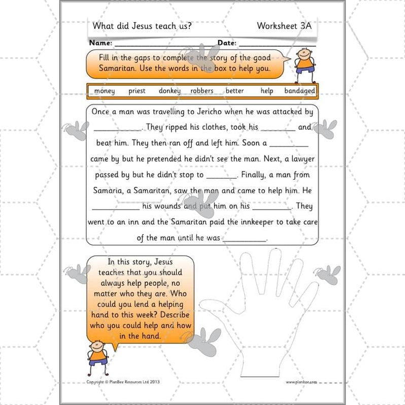 What did Jesus teach us? KS1 Christianity Lessons by PlanBee