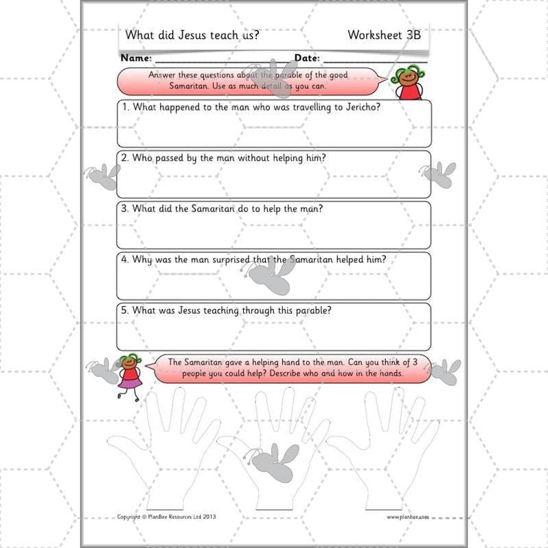 What did Jesus teach us? KS1 Christianity Lessons by PlanBee