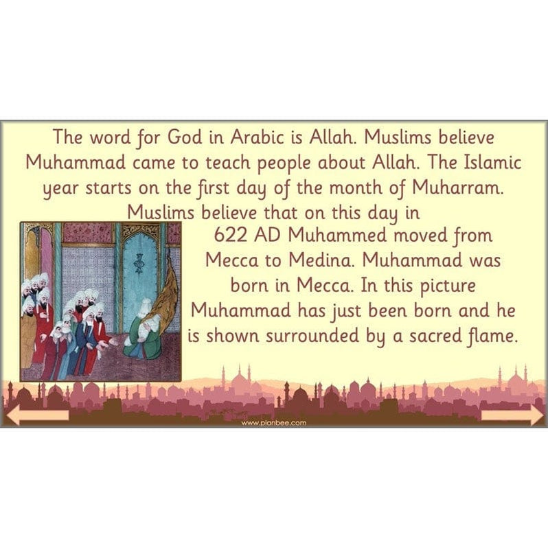 What do Muslims celebrate? KS1 Islamic Festivals by PlanBee