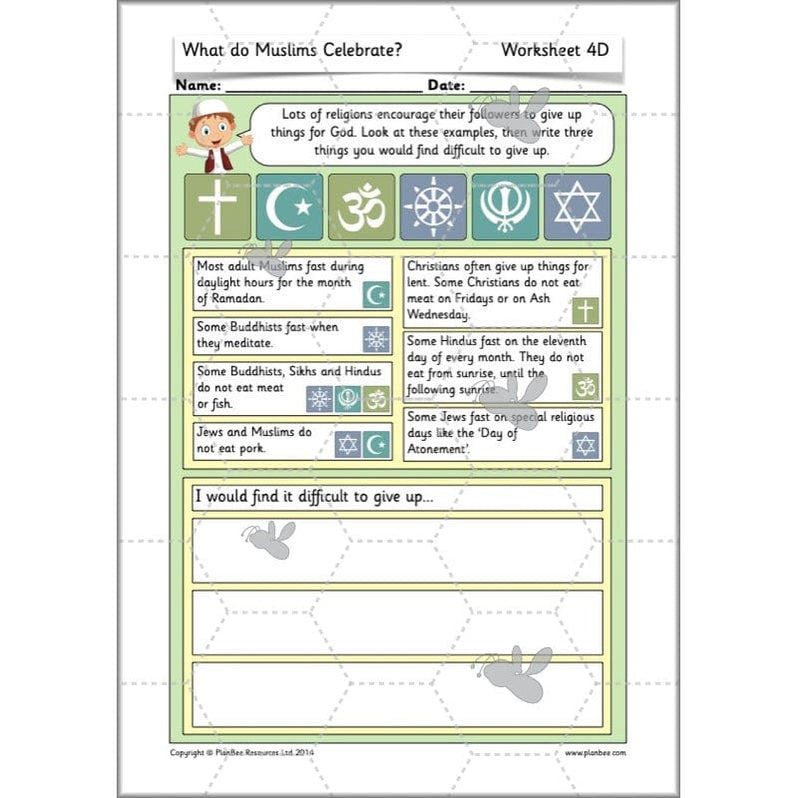 What do Muslims celebrate? KS1 Islamic Festivals by PlanBee