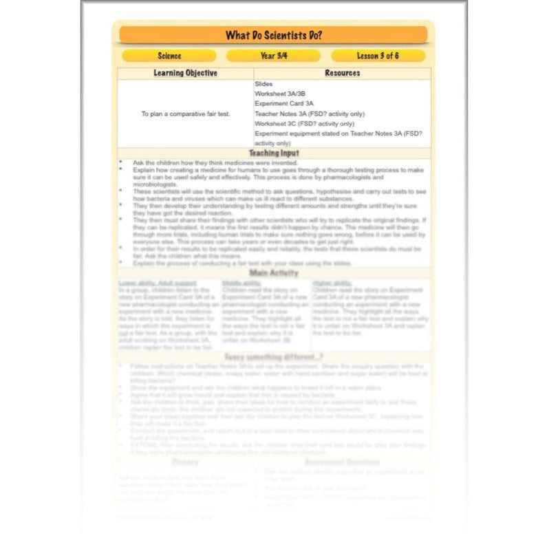 Scientific Enquiry KS2 Lessons - What Do Scientists Do? — PlanBee