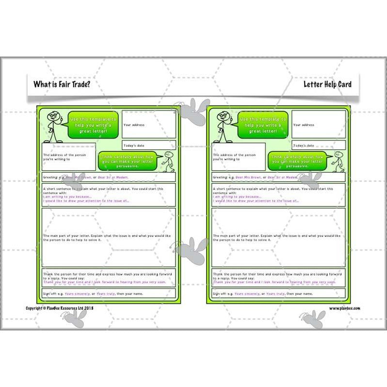 What is Fair Trade KS2 ESR Lessons by PlanBee