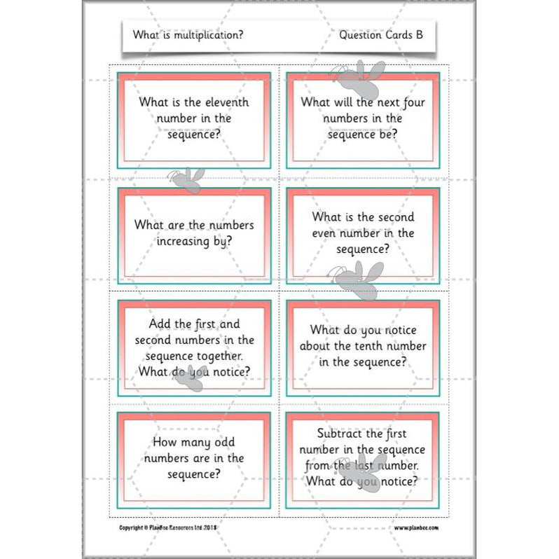 What is Multiplication? Year 2 Maths Lessons from PlanBee