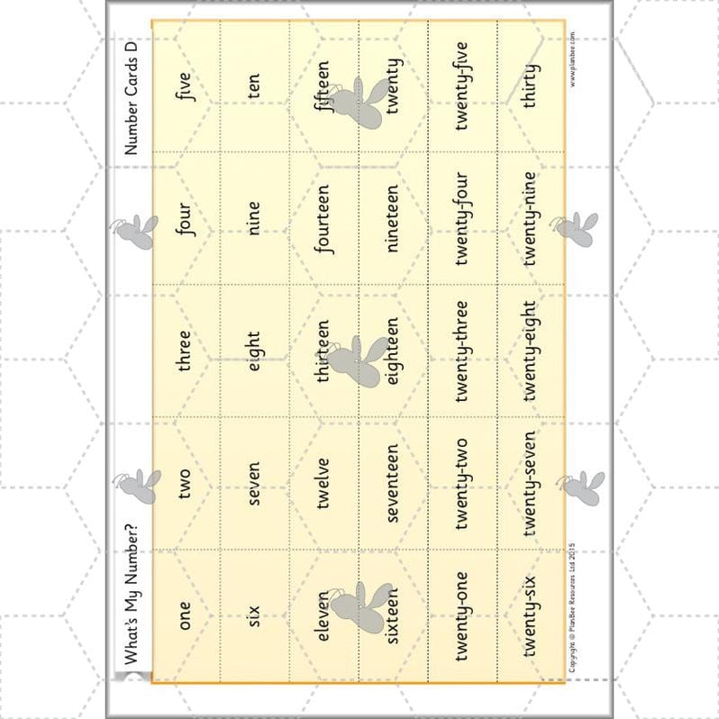 What's My Number? Year 2 Maths Lesson Pack by PlanBee