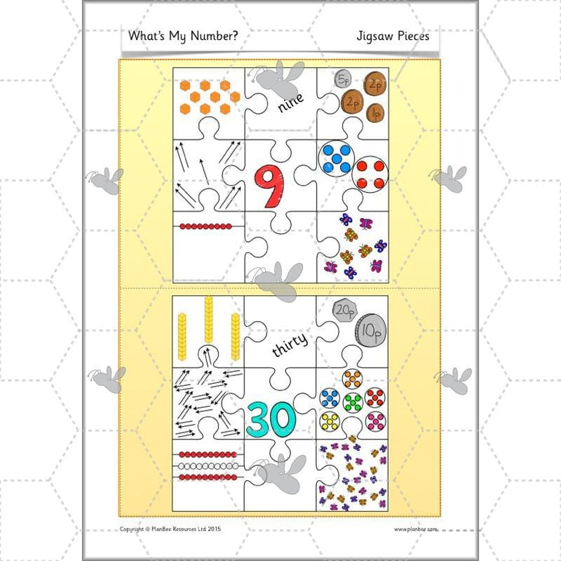 What's My Number? Year 2 Maths Lesson Pack by PlanBee