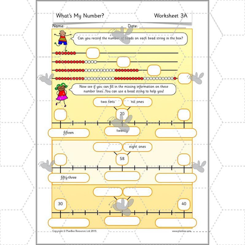 What's My Number? Year 2 Maths Lesson Pack by PlanBee