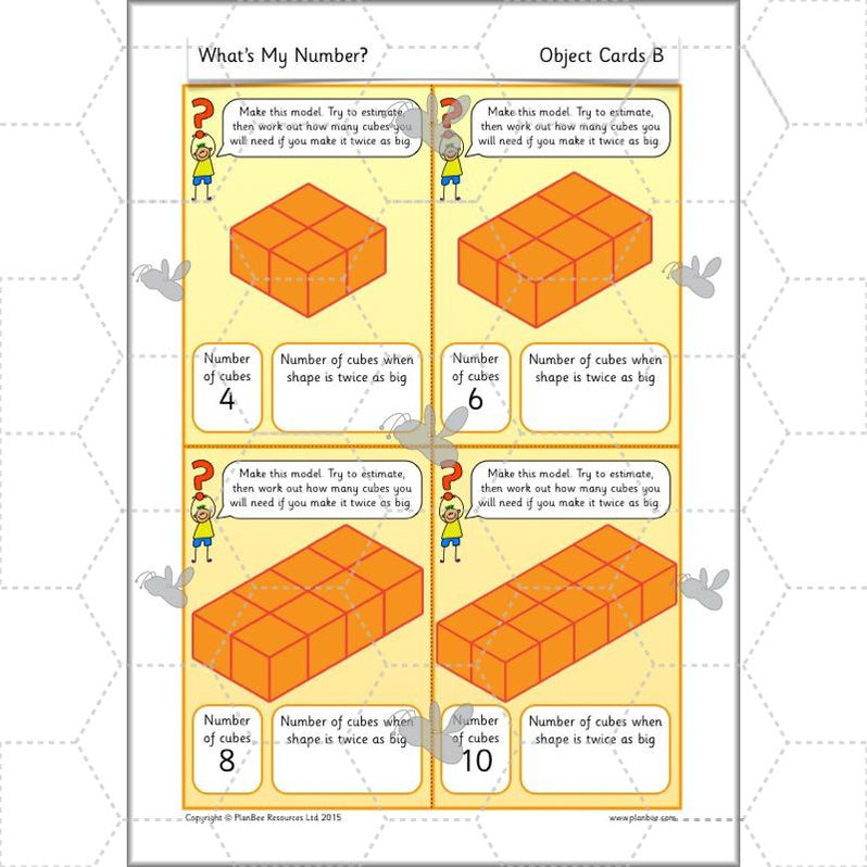 What's My Number? Year 2 Maths Lesson Pack by PlanBee