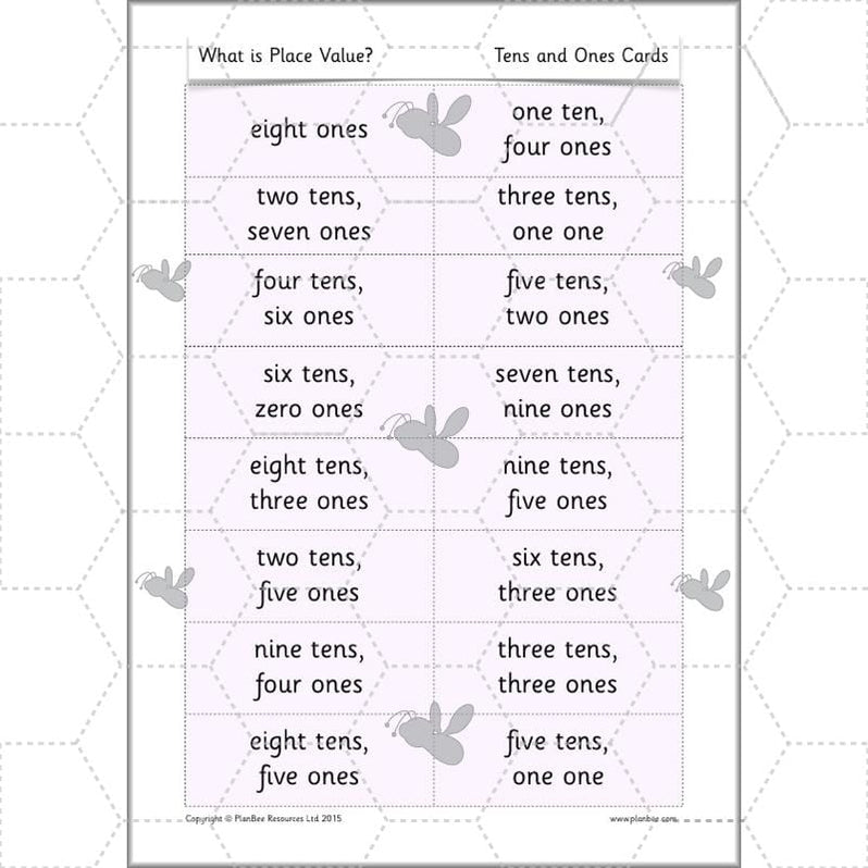 Year 2 Place Value Planning Maths lessons by PlanBee