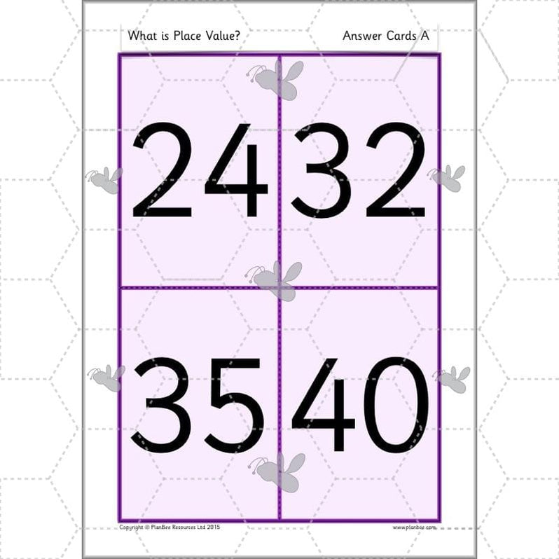 Year 2 Place Value Planning Maths lessons by PlanBee