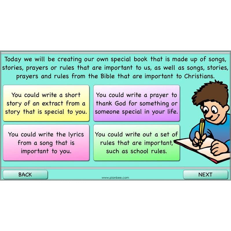 What is the Christian Bible? Year 3 KS1 PlanBee RE Lessons